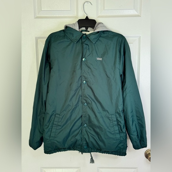 Vans | Jackets & Coats | Vans Riley Hooded Coach Jacket | Poshmark